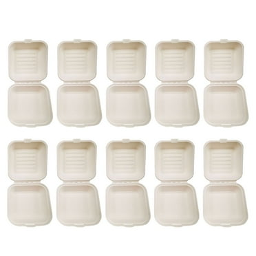 20pcs Sandwich Packing Boxes Disposable Packaging Boxes Paper Food ...