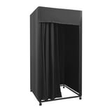 Modern Black Fitting Room, Portable Dressing Room, Movable Fitting Room ...