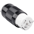 50AMP Twist Lock Plug Female with Protective Cover, 50 AMP Generator ...
