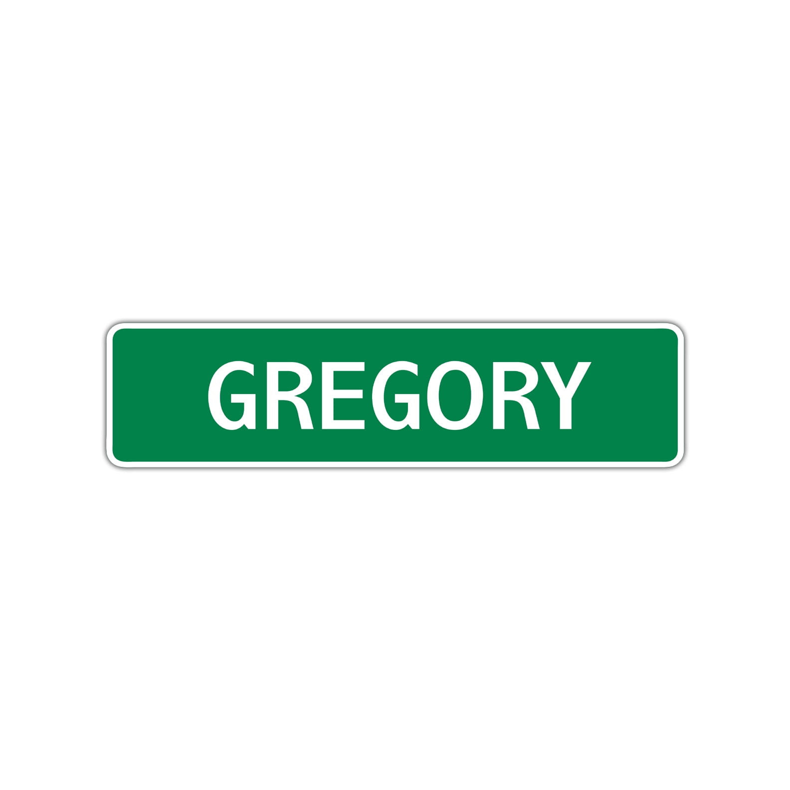 Gregory Boys Letter Printed Label Children Name Kids Indoor Outdoor ...