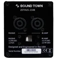 Sound Town ZETHUS Four Dual 10-inch Line Array Speaker and Professional ...