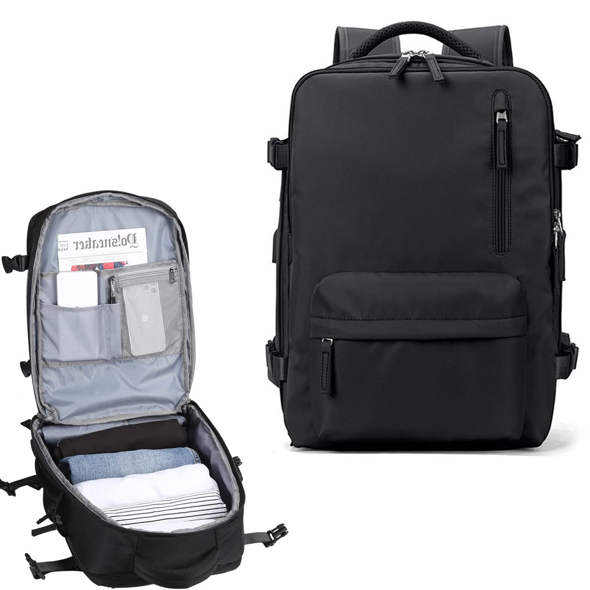 Travel Backpack for Men Women 16 Inch Flight Approved Carry on Backpack ...