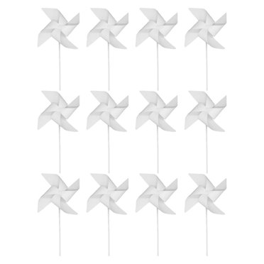 20pcs Colorful Plastic Pinwheel DIY Small Windmill Toy Set Beautiful ...
