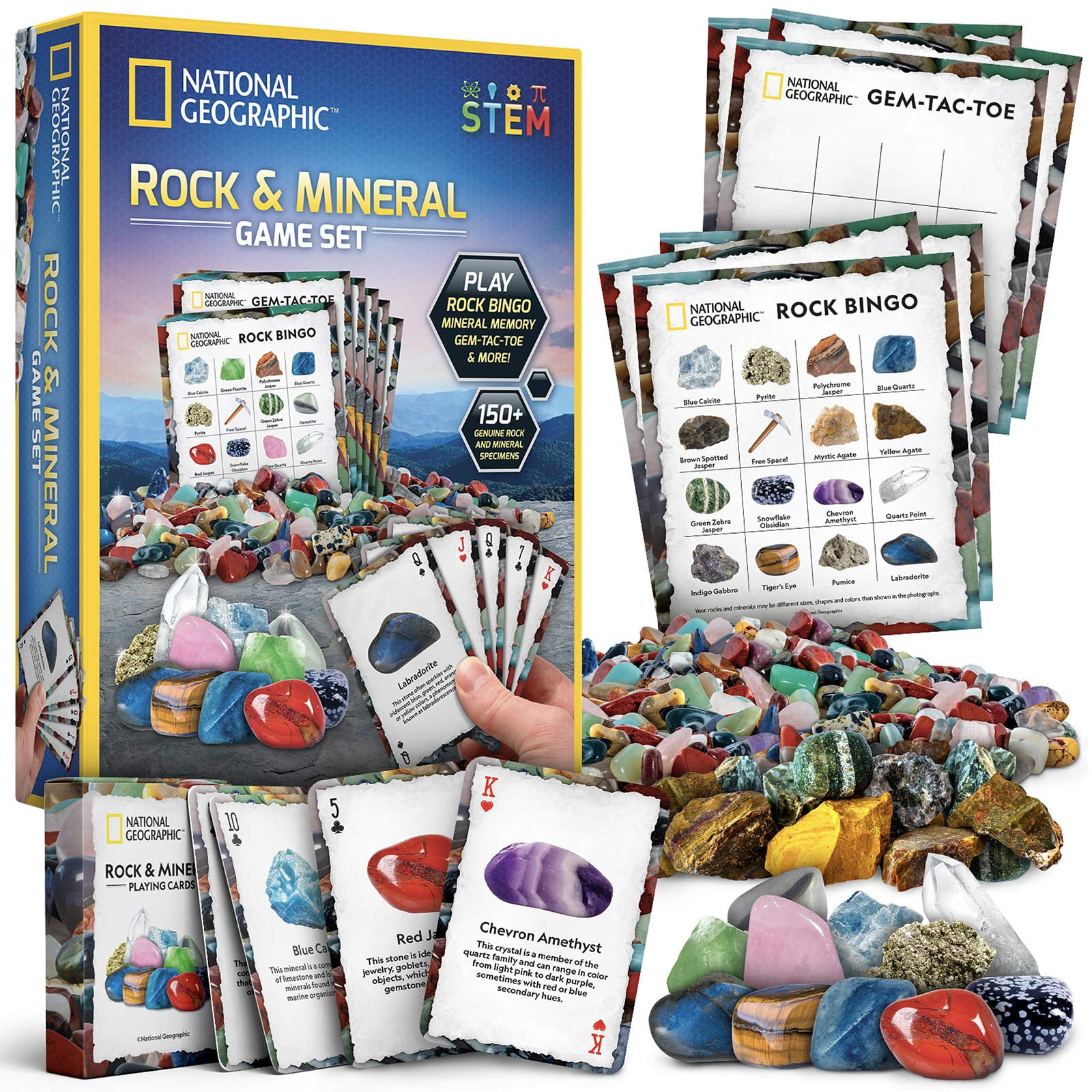 Click here for National Geographic Rock Bingo Game - Play Mineral... prices
