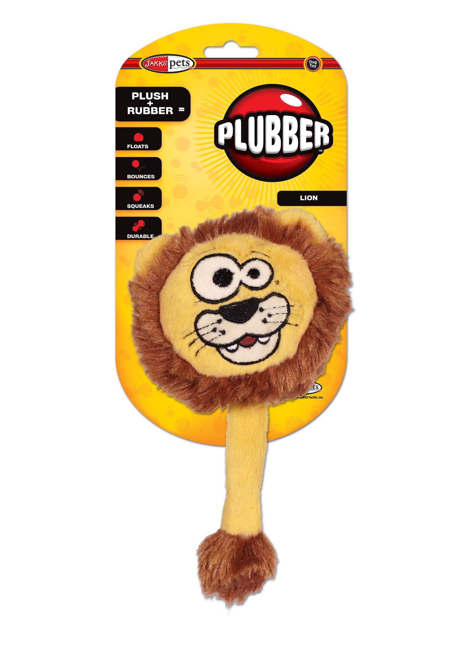 Jakks Pets Plubber Lion Ball - Walmart.com
