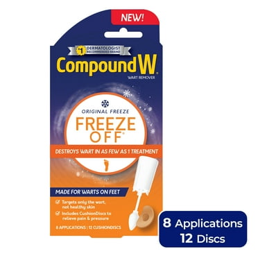 Compound W Maximum Strength Fast Acting Gel Wart Remover with 12 ...