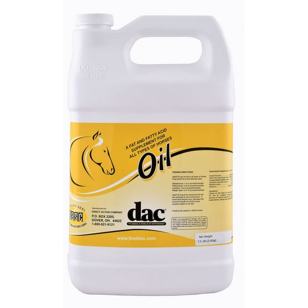 dac Oil Horse Supplement, 7.5 lb - Walmart.com