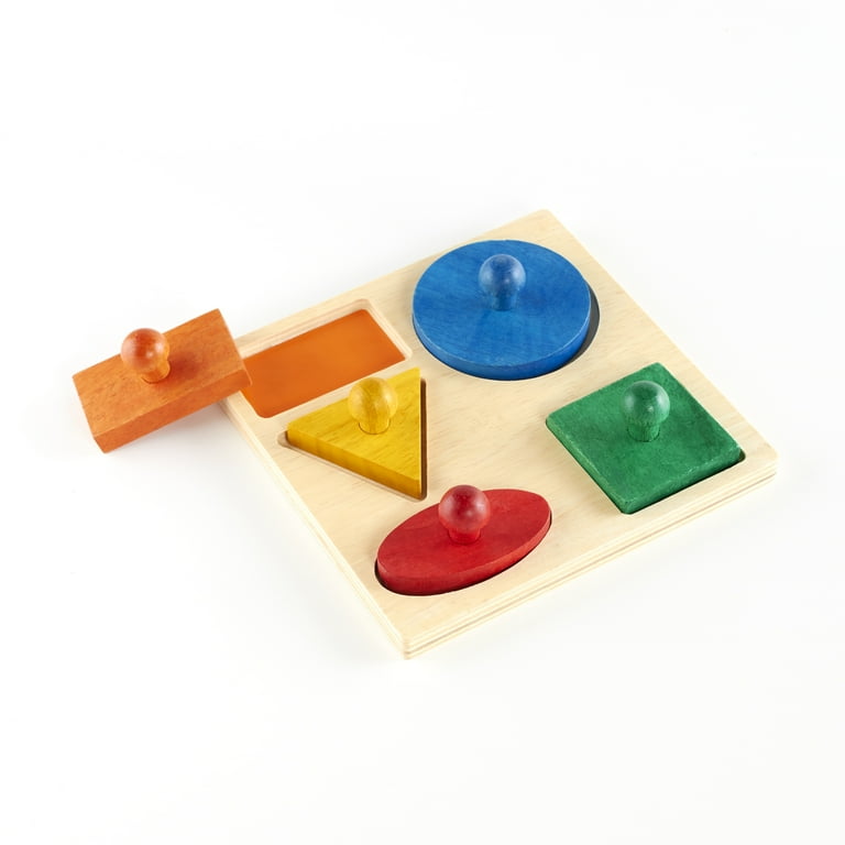 Geometric Puzzle Board By Guide Craft