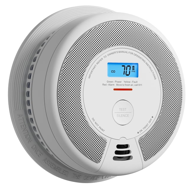 X-Sense Smoke and Carbon Monoxide Alarm Combo, 10-Year Battery Powered ...