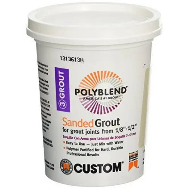CUSTOM BLDG PRODUCTS PBG3821-4 Bone Sanded Grout by Custom Building ...