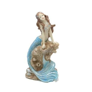 Penn-Plax Little Mermaid 5-Piece Mini Resin Ornaments for Aquariums ...