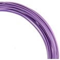 Dazzle It Aluminum Wire 12ga Rnd 30ft Lilac - Walmart.com