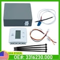 For Dometic Single Zone LCD Touch RV AC Thermostat with Control Kit ...