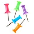 Pen+Gear Neon Multi-Color Push Pins Thumb Tacks 100 Count for Cork ...