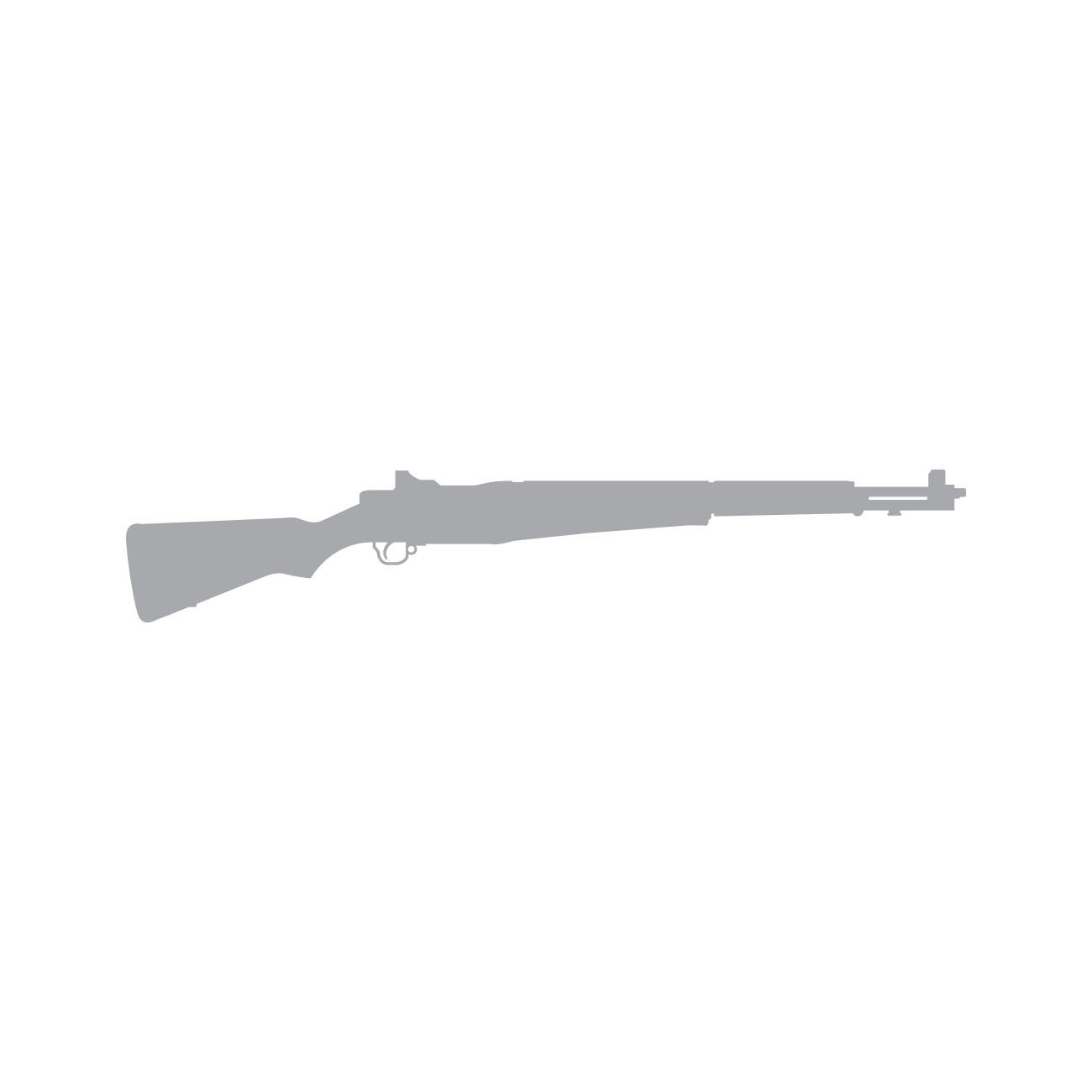 M1 Rifle Sticker Decal Die Cut - Self Adhesive Vinyl - Weatherproof ...