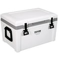 Insulated Portable Cooler, 52 qt, Holds 50 Cans, Ice Retention Hard ...