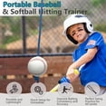 Baseball Swing Hitting Trainer Pro - Adjustable Pendulum Ball System ...