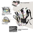 ALAZA Cute Bows School Backpack Elementary Bag Student Bookbag Travel ...