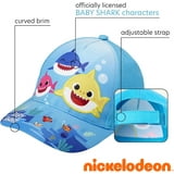 Nickelodeon Baby Shark Baseball Cap for Little Kids: Toddler Boys ...