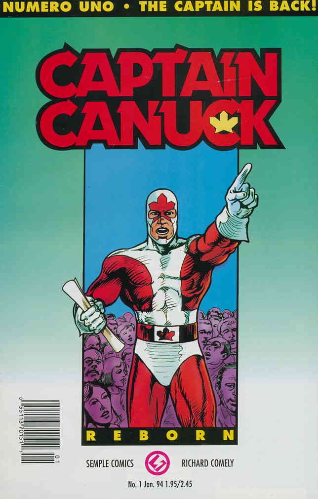 Captain Canuck Reborn #1 VF ; Semple Comic Book - Walmart.com