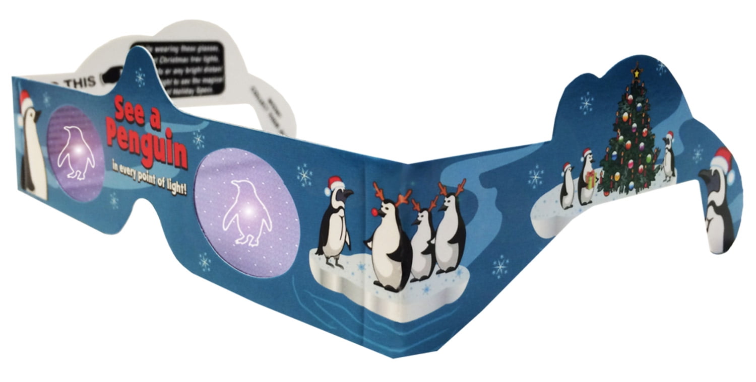 5 3D Christmas Glasses - A Fun Christmas Experience! Turn Holiday ...