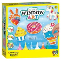Creative Kids Window Art Stickers - Suncatcher Project for Children 6 ...