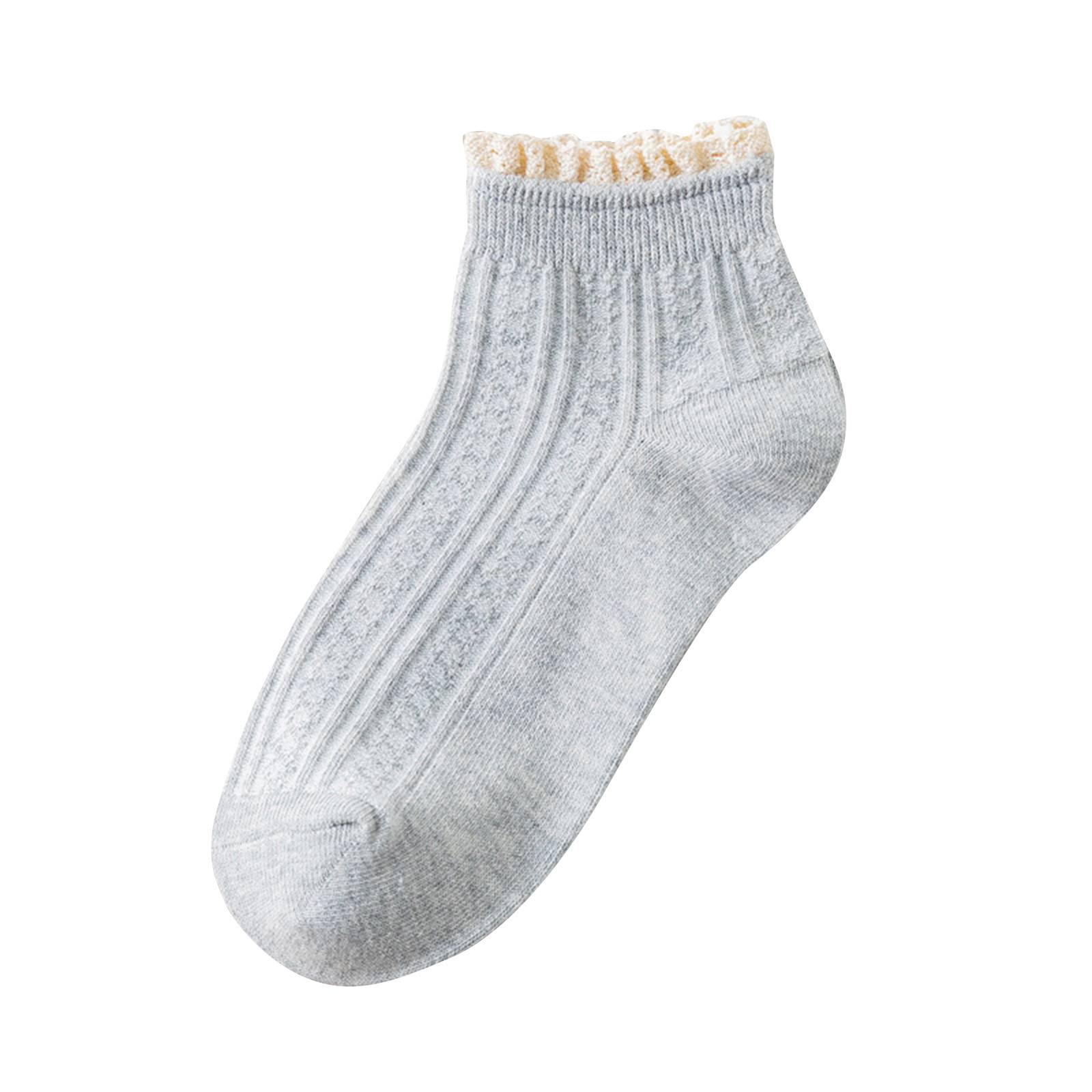 KBKYBUYZ Women Shortcylinder Cartoons Embroidery Towel Bottom Socks ...