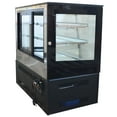 INTSUPERMAI 35" Commercial Countertop Refrigerated Cake Showcase Bakery ...