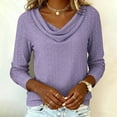Plus Size Blouses for Women New Ladies' Solid Color Temperament ...