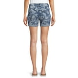 Time and Tru women's Stretch Denim Shorts - 4 Inseam - Walmart.com