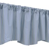 ThermaLogic Ticking Stripe Insulated Scalloped Valance - Walmart.com
