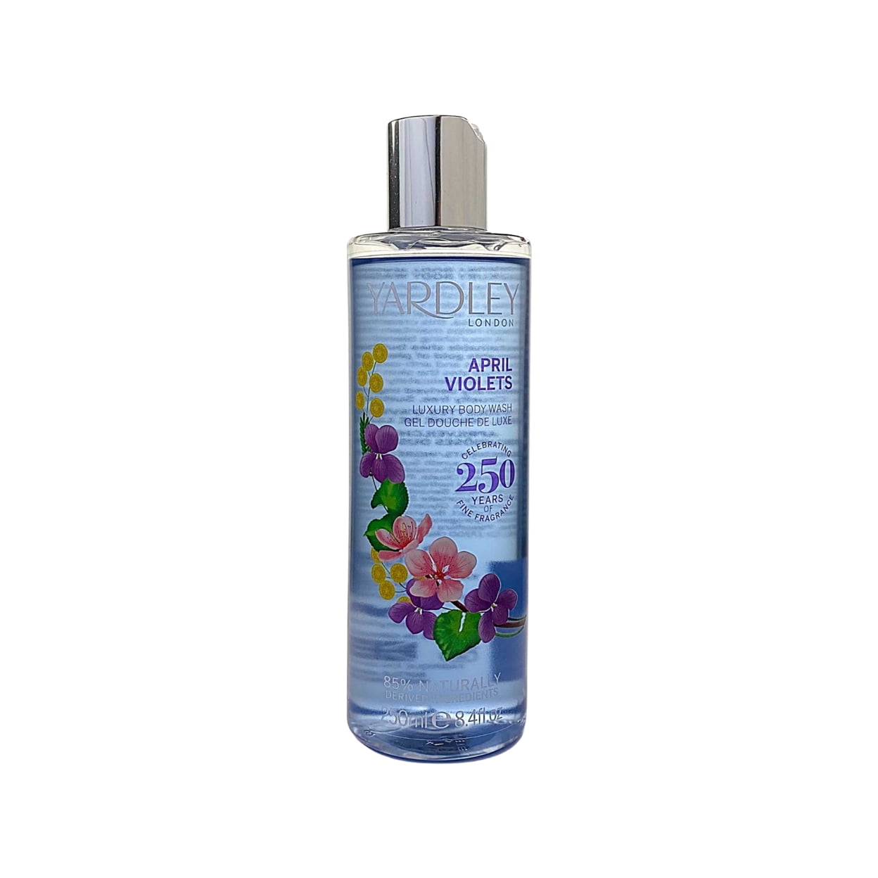 Yardley April Violets Luxury Body Wash for Women 8.4 oz / 250 ml ...