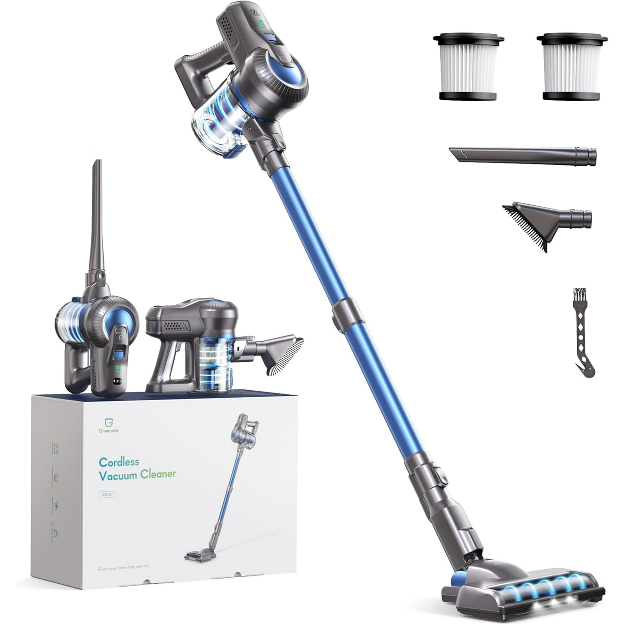 Click here for Greenote Cordless Vacuum Cleaner  6 In 1 Lightweig... prices