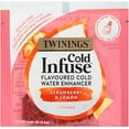Twinings Strawberry & Lemon Cold Infuse Water Enhancer, 22 Decaf ...