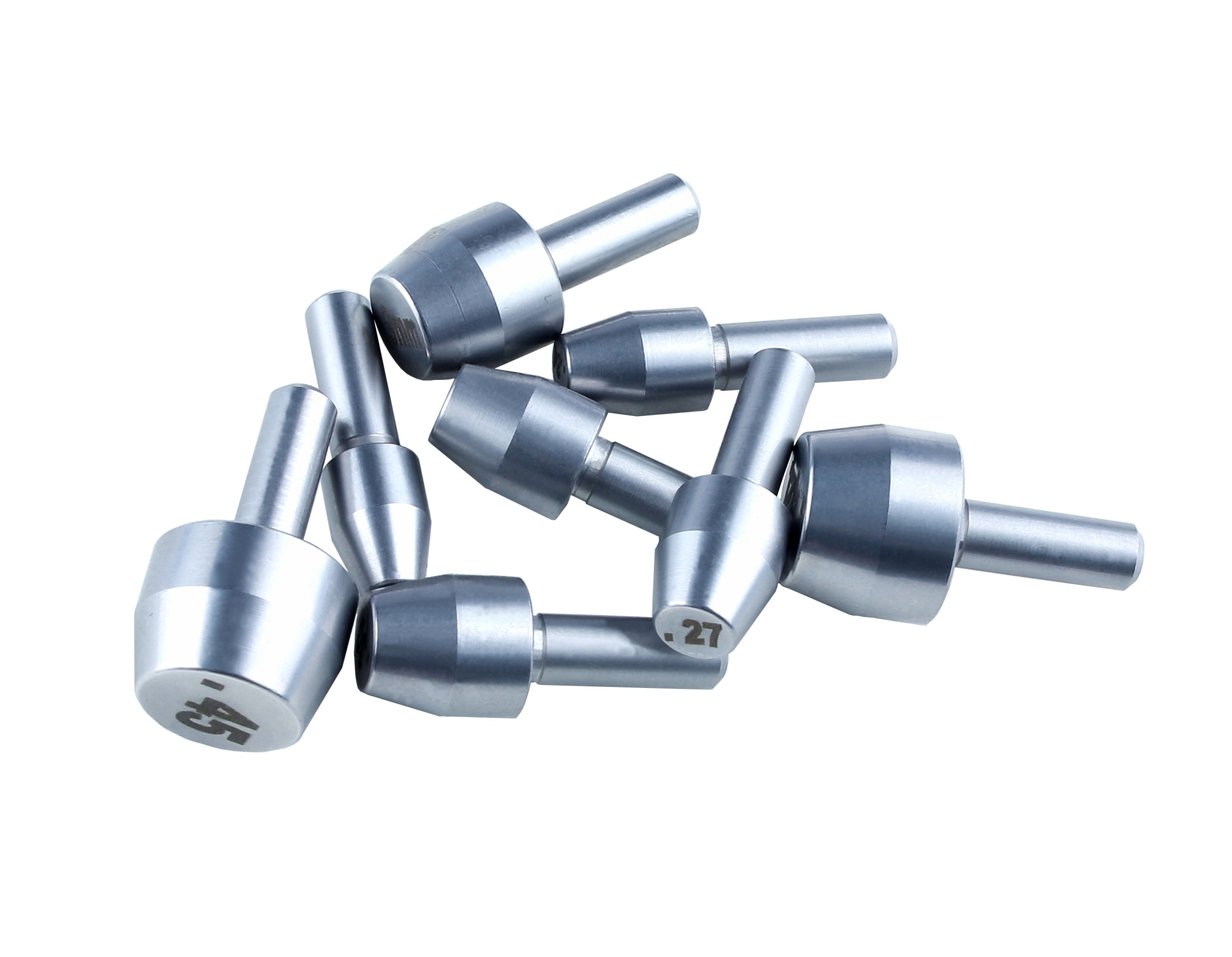 McJ Tools Reloading Case Trimmer Pilot Set:.22/.24/.27/.28/.30/9mm/.44 ...