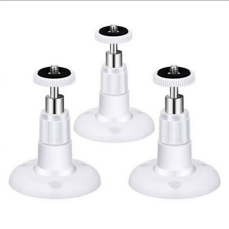 SHENMO (4-Pack) Indoor/Outdoor Security Camera Wall Mount, Adjustable ...