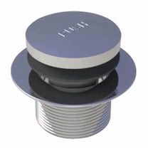 Watco Drain Stopper,Dia. 2-7/8",Brass ,Chrome 68305-CP - Walmart.com