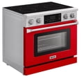 36" Professional Electric Range with Smart Tilt Touch Control Panel, 6. ...