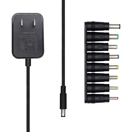 AC 100-240V to DC 5V 2A Power Supply Adaptor, Universal Application ...