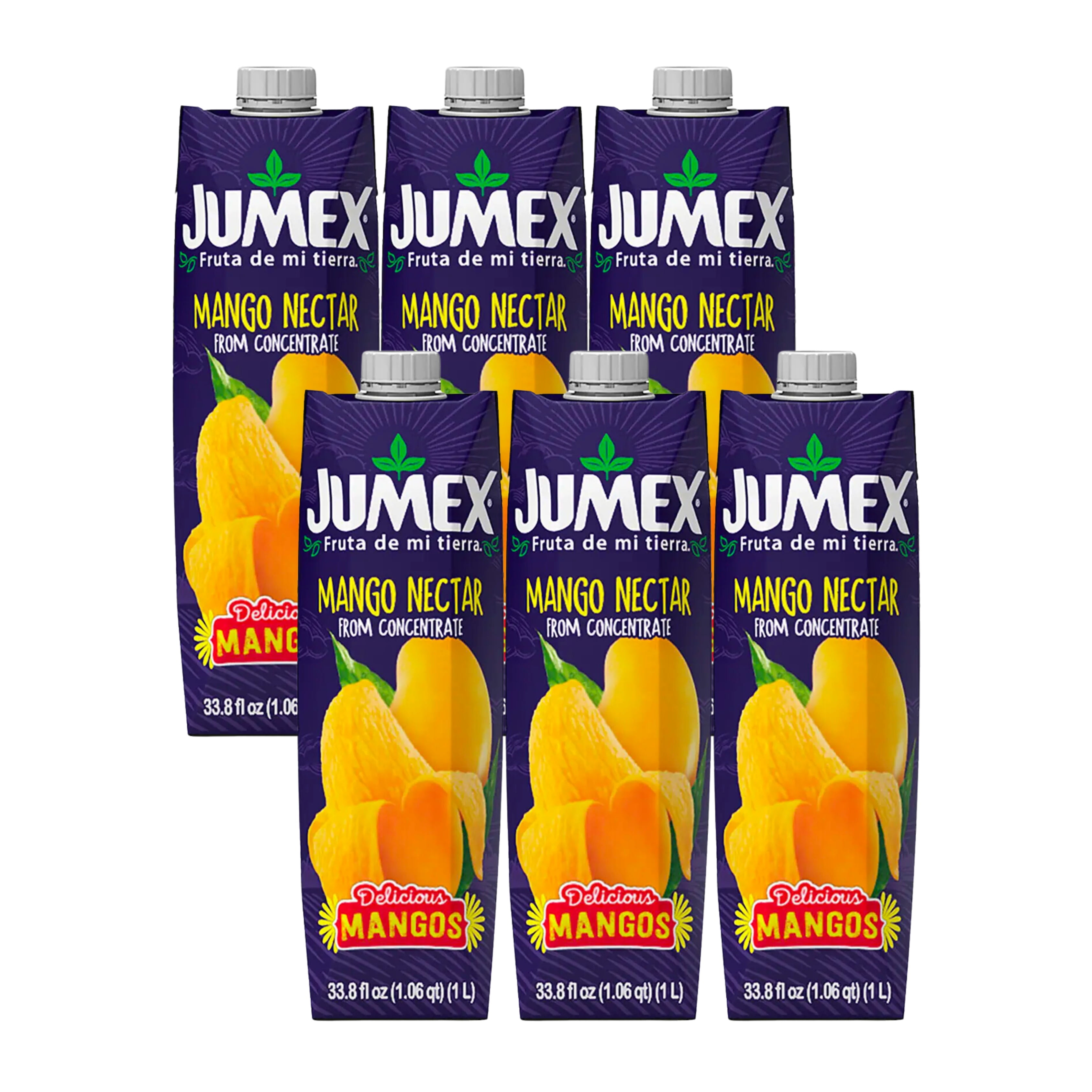 Jumex Mango Nectar (33.8 oz., Pack of 6) - Walmart.com