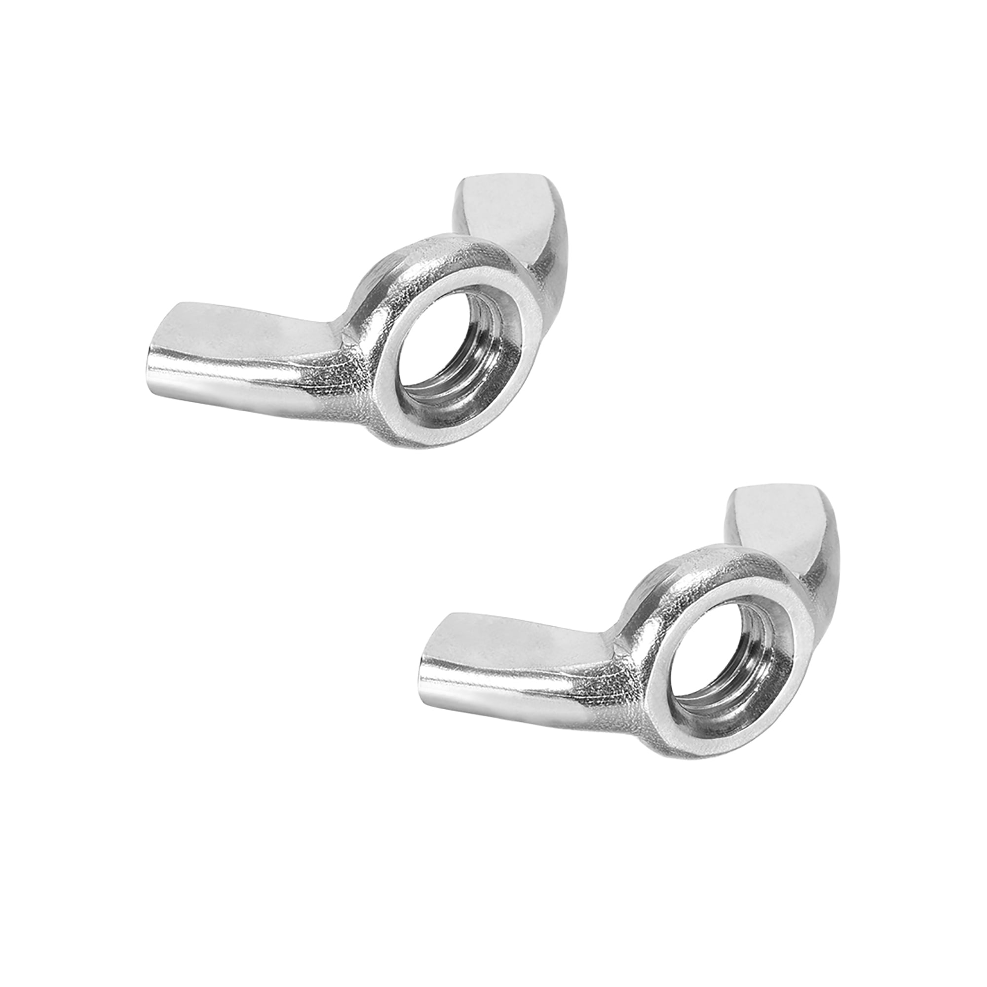 M12 Wing Nuts, Stainless Steel 304 Hand Twist Tighten Ear Butterfly ...