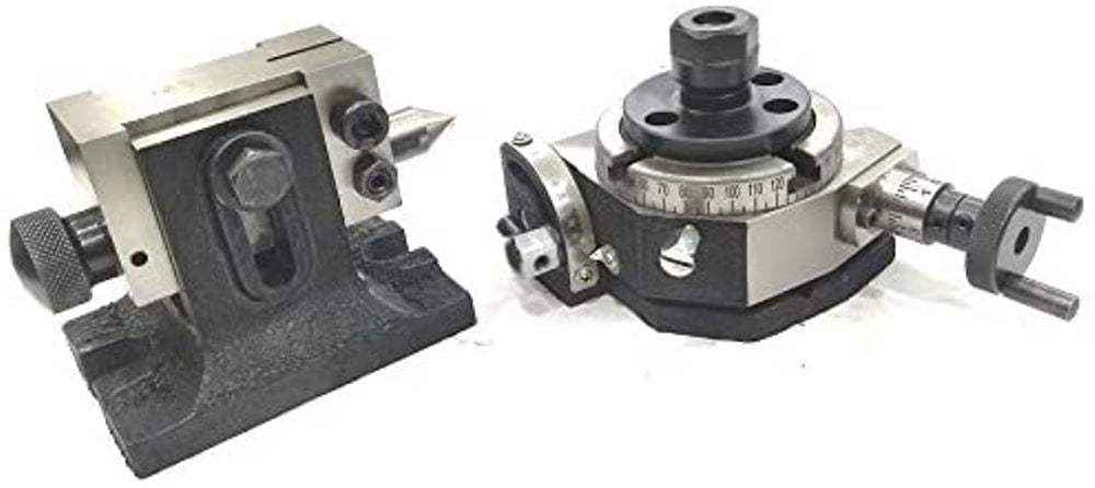 Assorts Quality Tilting Rotary Milling Indexing Table With ER Collet ...