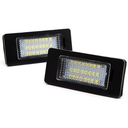 Evomosa LED License Plate Light Lamp Assembly Replacement,LED 6500K ...
