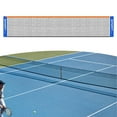 Tennis Net Mesh Tennis Net Folding Replacement Portable Mesh Volleyball ...