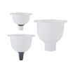 Kitchenaid Set of 4 Plastic Funnels in White - Walmart.com