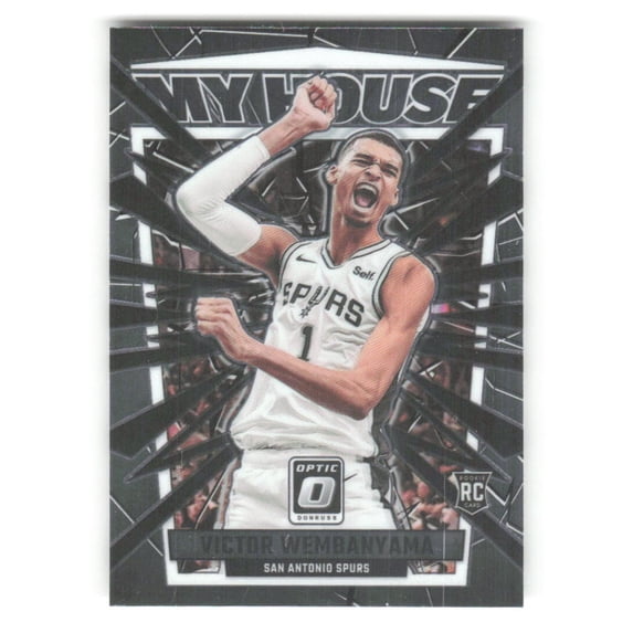 2023-24 Donruss Optic My House #6 Victor Wembanyama RC Rookie San ...