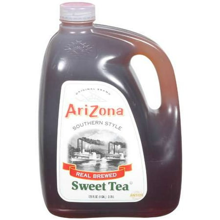 Arizona Southern Style Real Brewed Sweet Tea, 128 Fl Oz - Walmart.com