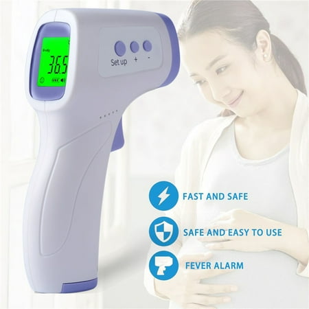 Hand-held ear thermometer, infrared temperature sensor, human body ...