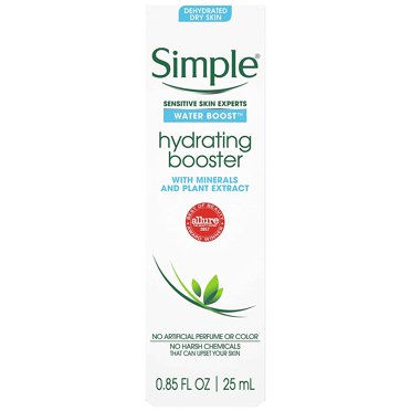 Simple Hydrating Booster Water Boost Skin Quench Sleeping Cream, 1.7 oz ...