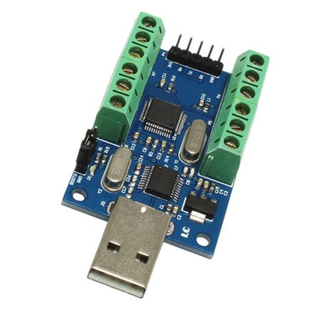 USB Interface 10 Channel 12 Sampling Data Acquisition Communication ADC ...